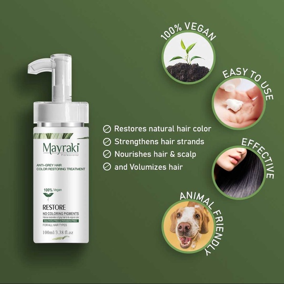 Mayraki | Hair | Mayraki Antigrey Restoring Treatment | Poshmark